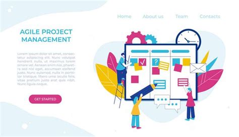 mestre de scrum free stock vectors