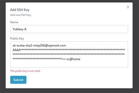 Feature Request Add Support For Installing Security Key Resident Puiblic Ssh Key Parts · Issue