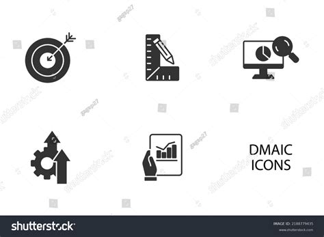 Dmaic Acronym Define Measure Analyze Improve Stock Vector Royalty Free Shutterstock