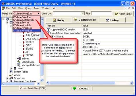 How To Query Data In Ms Excel File With Odbc