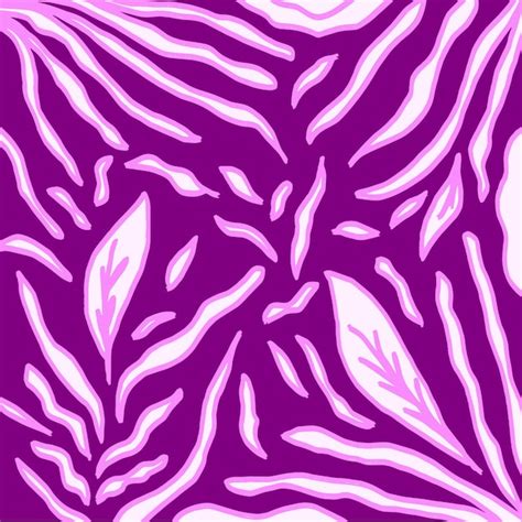 Premium Vector Abstract Floral Pattern Velvet Violet Color Background