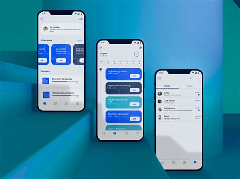 Oman University Mobile App By Mohammed Fauziya On Dribbble