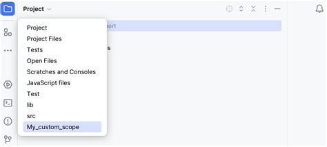 Scopes And File Colors WebStorm Documentation Scopes And File Colors WebStorm Documentation