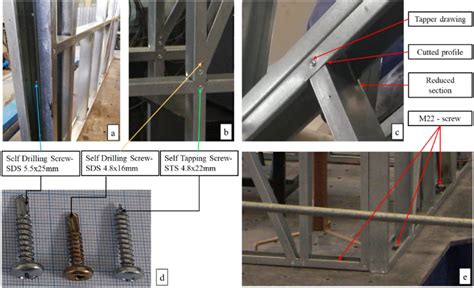 Connection Details A Panel Intersection Connection B Current Download Scientific Diagram