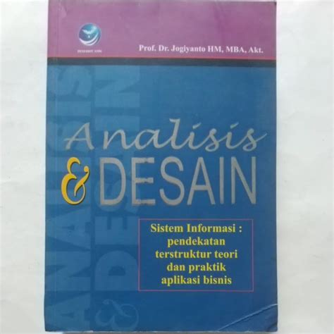 Jual Buku Sistem Informasi Analisis DESAIN Shopee Indonesia