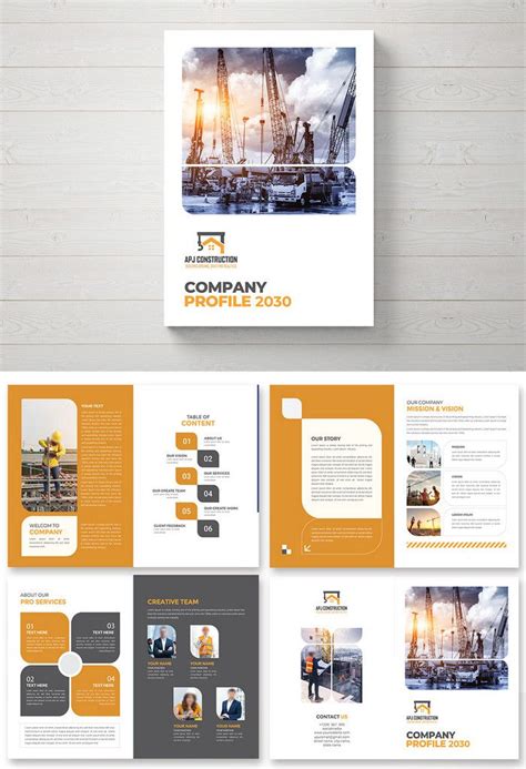 Corporate Business Brochure Company Profile Template Design Artofit