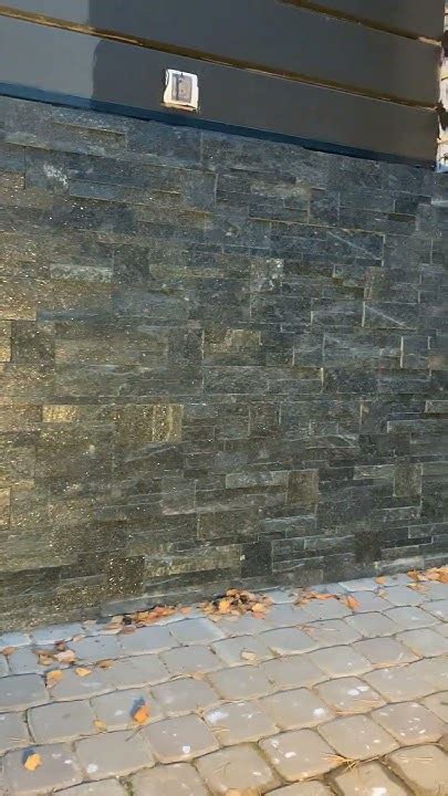 Натуральный камень Кварцит Черный дизайнинтерьера ремонт фасад фасаддома цоколь Youtube