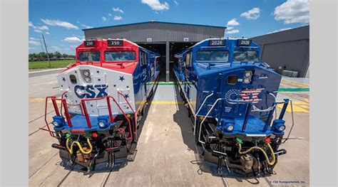 Rail News Csx Unveils Commemorative Locomotives For Us 250th