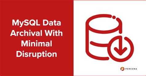 Mysql Data Archival With Minimal Disruption