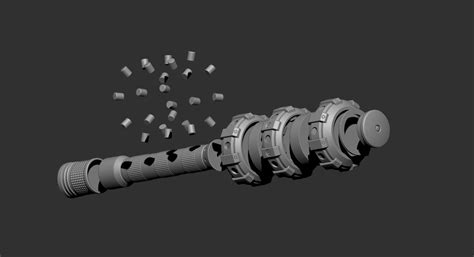 Helldiver Grenade 3d Model By Nerdrebelart On Thangs