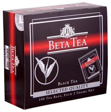 Купить Чай Beta tea Отборное качество 100 пак *2 гр + КРУЖКА черный (6 ...