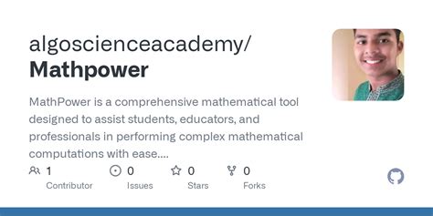 Github Algoscienceacademymathpower Mathpower Is A Comprehensive