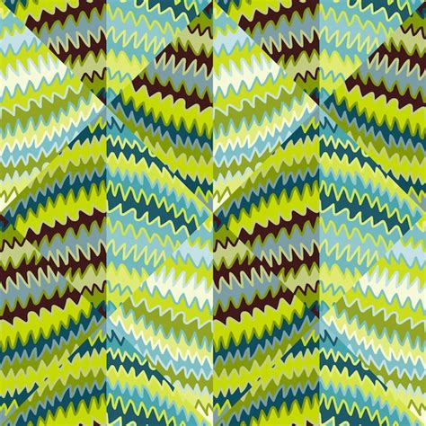 Premium Vector Abstract Zig Zag Striped Seamless Pattern Hand Drawn Sketch Lines Endless