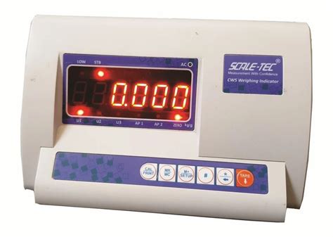 Digital Weighing Indicator Weighing Capacity 500 Kg Model Name Number Cws At ₹ 5000 Piece In
