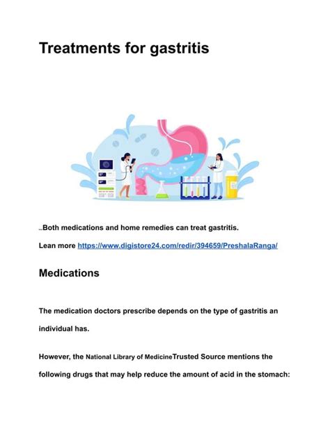 How To Treat And Prevent Gastritis Pdf
