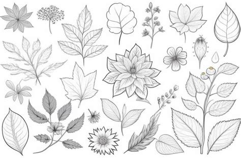 Premium Photo Pattern Leaves