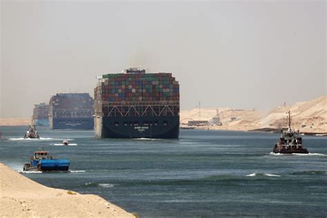 Suez Canal Has Record Year Despite Ever Given Saga