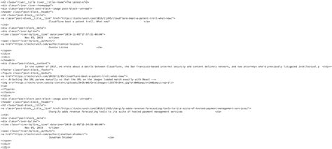 Scraping Techcrunch Articles To Excel Report Roman Orac Blog