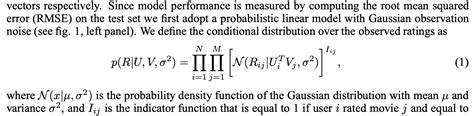 Probabilistic Matrix Factorization