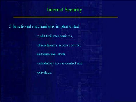ppt security in the linux operating system powerpoint presentation