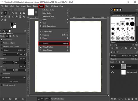 How To Make Shapes In Gimp