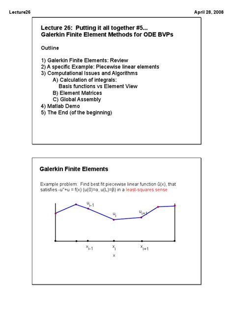 galerkin finite element methods finite element method basis linear