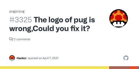 The Logo Of Pug Is Wrong Could You Fix It Issue Pugjs Pug GitHub