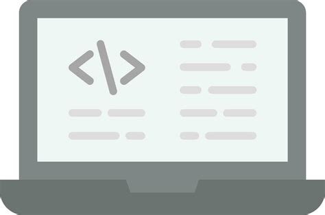 Laptop Coding Vector Icon 31071655 Vector Art At Vecteezy
