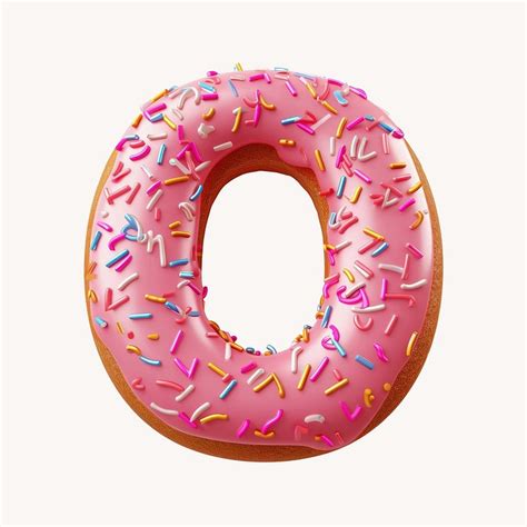 Letter O 3d Alphabet Pink Free Photo Illustration Rawpixel