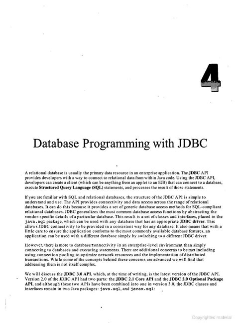 JDBC Types Object Oriented Programming Studocu