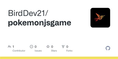 GitHub BirdDev Pokemonjsgame
