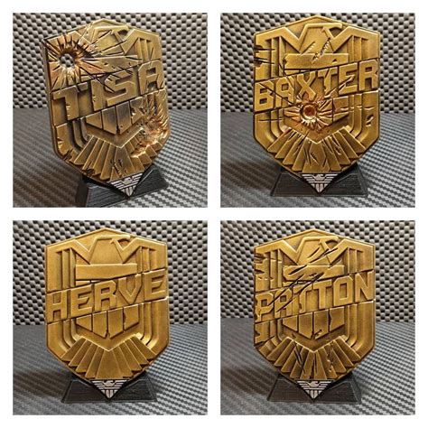 Judge Style Personalised Badges Etsy