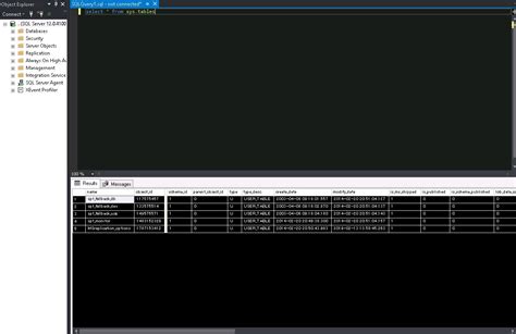 SQL Server Management Studio All About Data