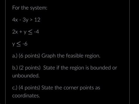 Solved For The System X Y X Y Y A Points Chegg Com