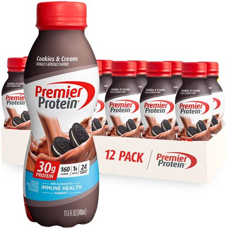 Premier Protein Shake Cookies And Cream 30g Protein 1g