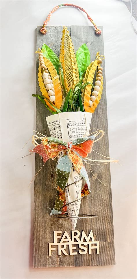 Farm Fresh Corn Decor Lizzy And Erin