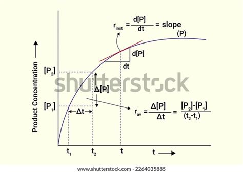 Graph Product Concentration Slope Stock Vector Royalty Free