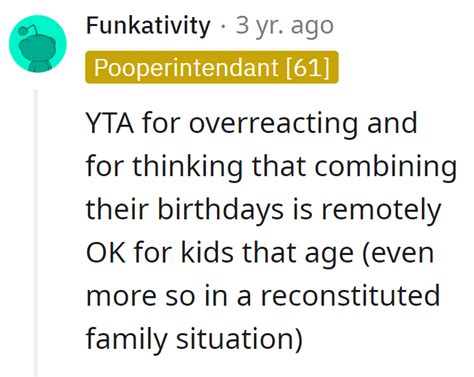 Mother Cancels Stepsons Birthday Party For Facepalming Her Causes Drama DEFUSED