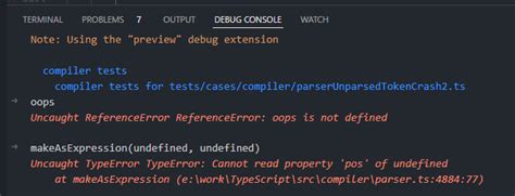 Stack Trace From Throw In Debug Console Should Hide Everything Below Eval Issue