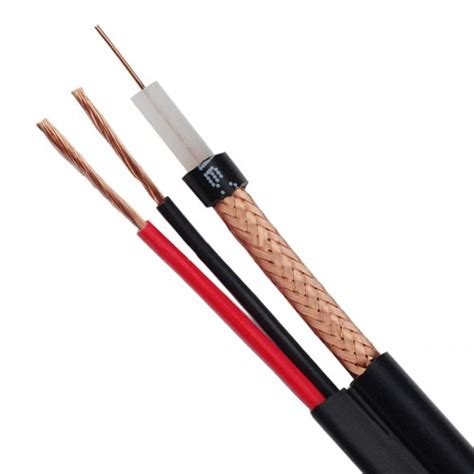 خرید مشخصات قیمت کابل کواکسیال Rg59 ترکیبی دوربین مدار بسته متری