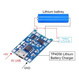 TP4056 Charging Power Module And 18650 Lithium Battery Module MICRO MINI Type C Interface