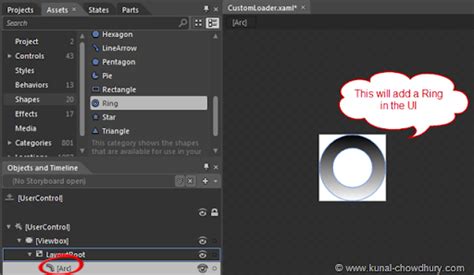 How To Create A Different Circular Loader Using Xaml