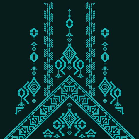 Geometric Monochrome Abstract Pattern Border 32503795 Vector Art At