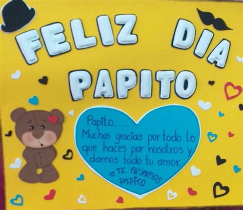 Carteles Molde De Letras Feliz Dia Papa Feliz Dia En Foami O Gomaeva