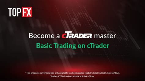 Become Ctrader Master Part 53 Mastering Basic Trading On Ctrader