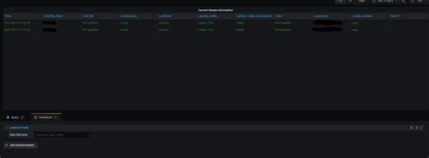 InfluxDB Flux Labels To Fields Transformation Doesn T Work Properly With String Fields Issue