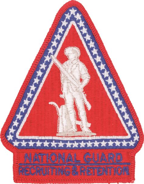 National Guard Recruiting And Retention Full Color Patch P Ng F