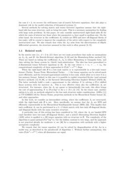 A Nested Divide And Conquer Method For Tensor Sylvester Equations With Positive Definite