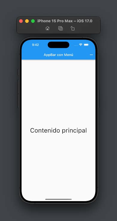 Descubriendo El Widget Appbar De Flutter Usando Material 2