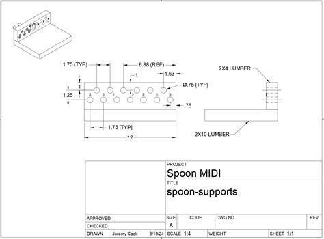 Midi Spoon Piano By Jeremy Cook Download Free Stl Model